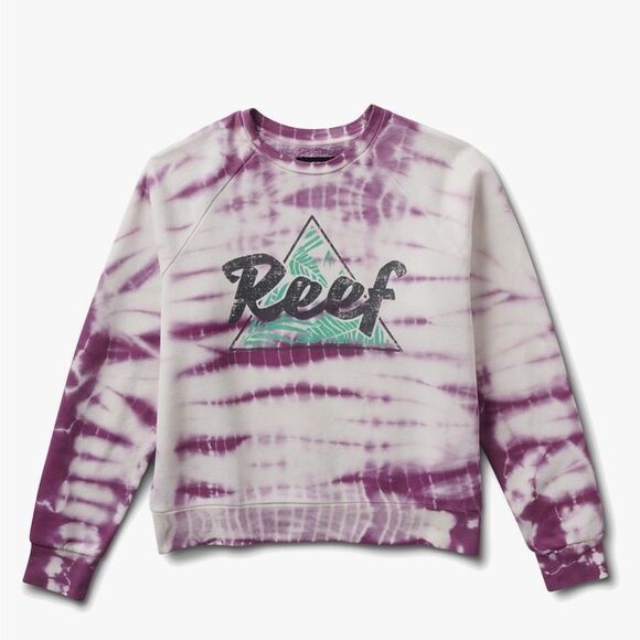 Reef | Sweaters | Reefnwt Womens Tie Dye The Nikki Features Raglan ...